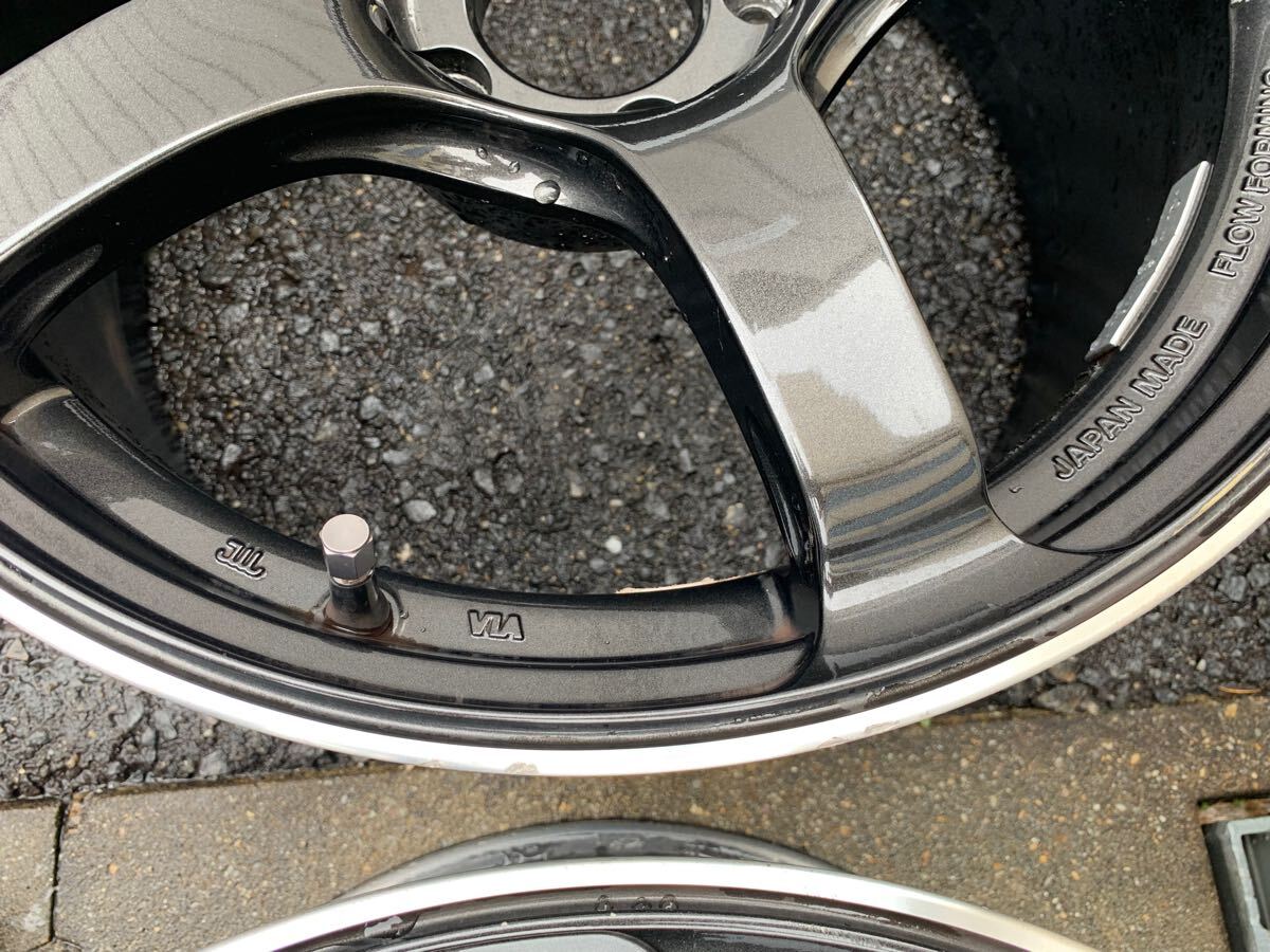 Yahoo!オークション - ヨコハマ ADVAN TC4 17×8.5j +31 114.3 5H ホイ...