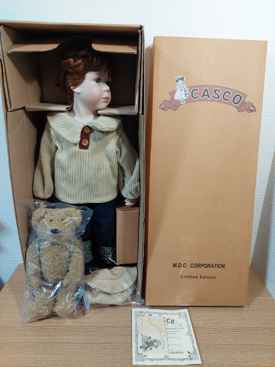 Yahoo!オークション - CASCO ビスクドール MICHAEL アンティーク 西洋...