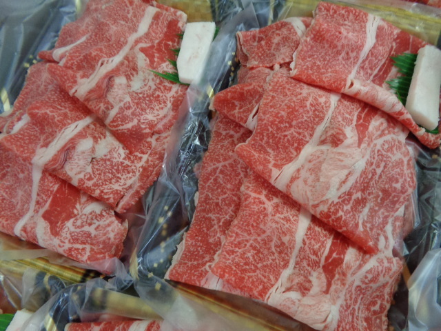 Yahoo!オークション - ふらの和牛A5牝 超特肩バラ薄切り落とし 4kg...