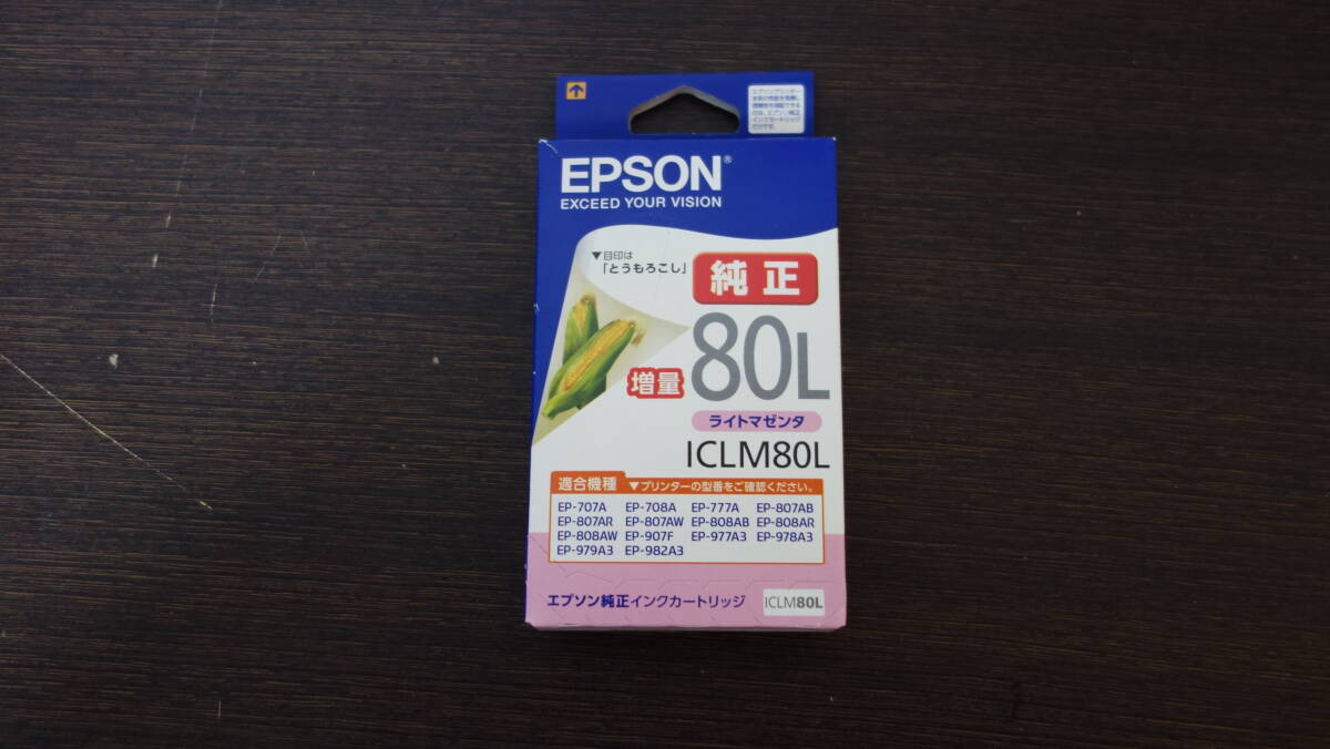 Yahoo!オークション - EPSON ICLM80L 1本