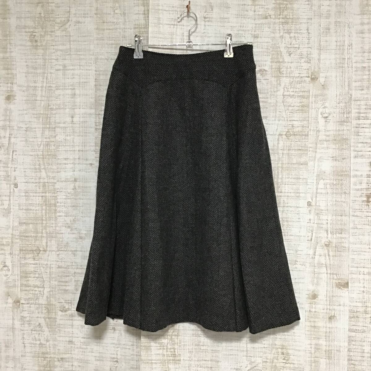 Yahoo!オークション - A391 23区｜ニジュウサンク ツイードフレアスカ...