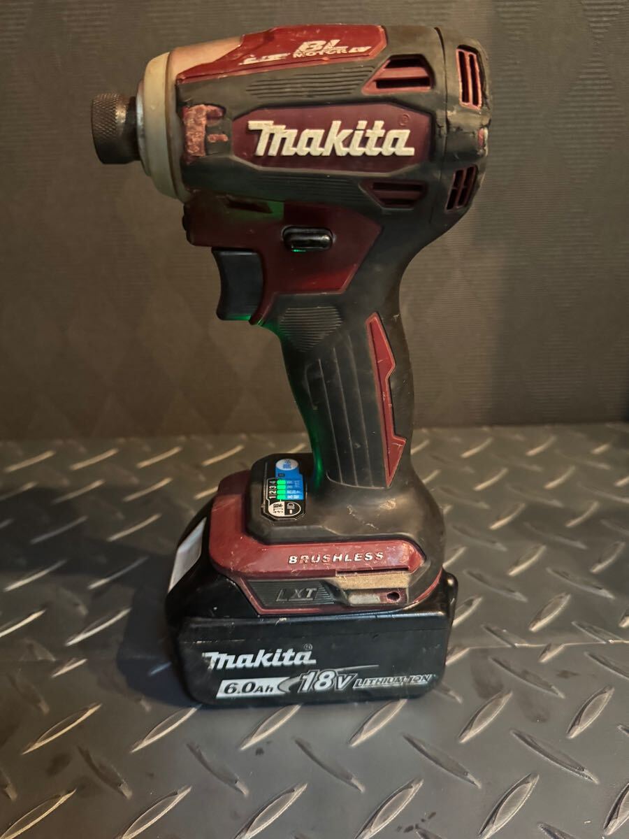 Yahoo!オークション - makita 18V 充電式インパクトドライバーTD172D B...