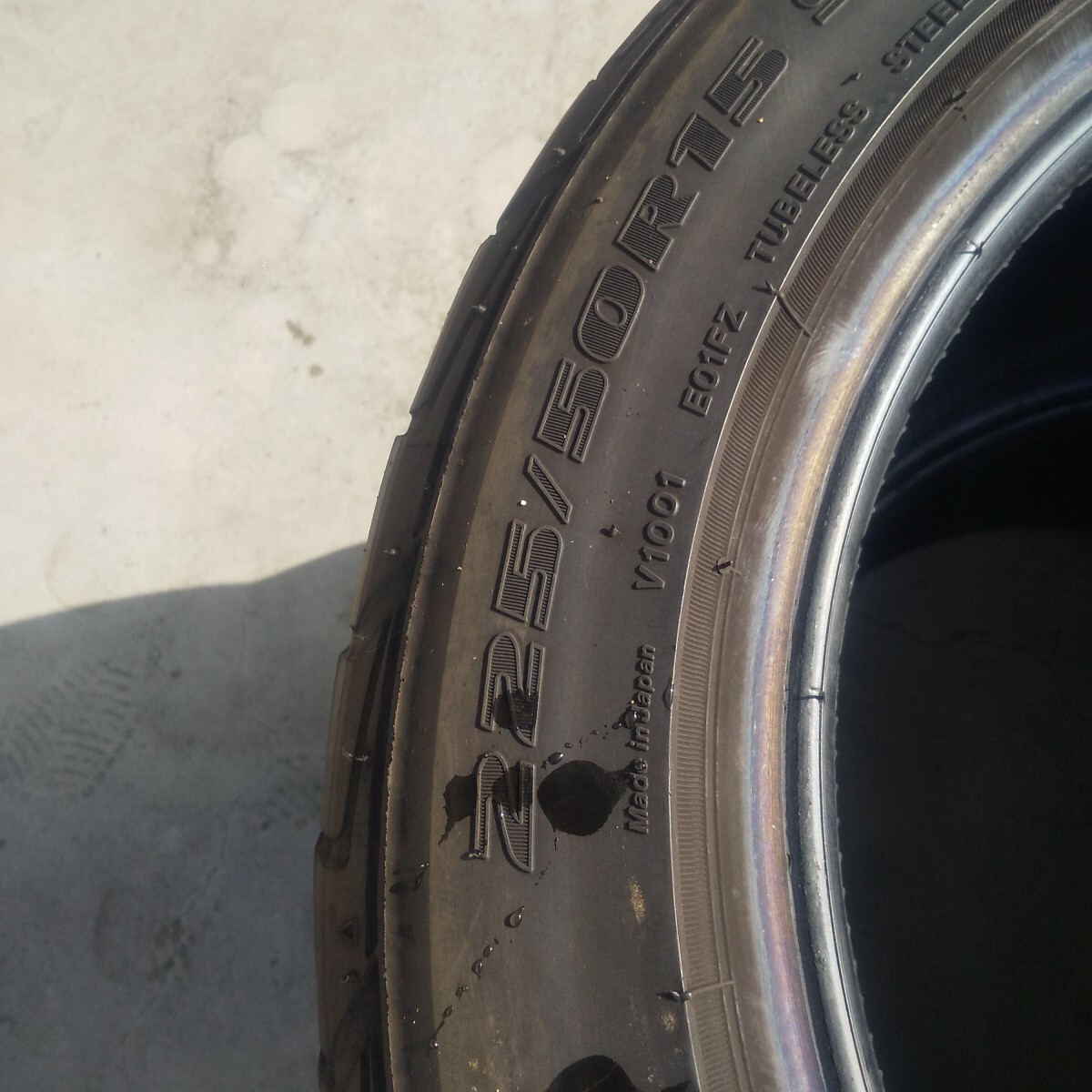 Yahoo!オークション - 225/50R15 ポテンザ RE01 ブリヂストン ハコスカ...