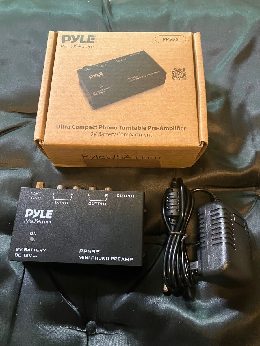 Yahoo!オークション - PYLE PP555 バッテリーフォノイコライザー 中古