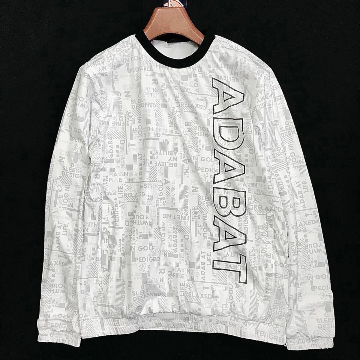 Yahoo!オークション - 〓K201新品【メンズXL】ホワイト 総柄 adabat ア...