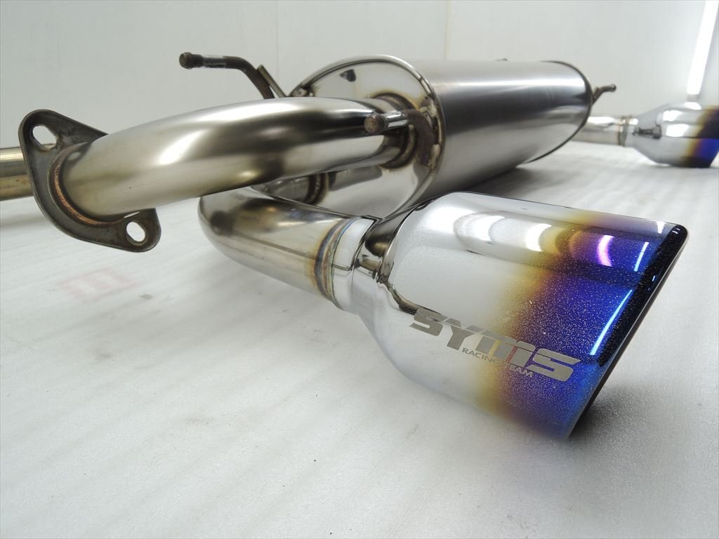 Yahoo!オークション - SYMS シムス Rrマフラー Exチャンバー セット Y0...
