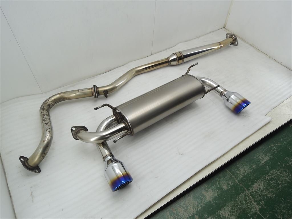 Yahoo!オークション - SYMS シムス Rrマフラー Exチャンバー セット Y0...