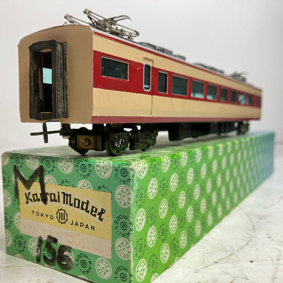 Yahoo!オークション - f001 O4(60) 5 HOゲージ KAWAI MODEL 国鉄157系 ...