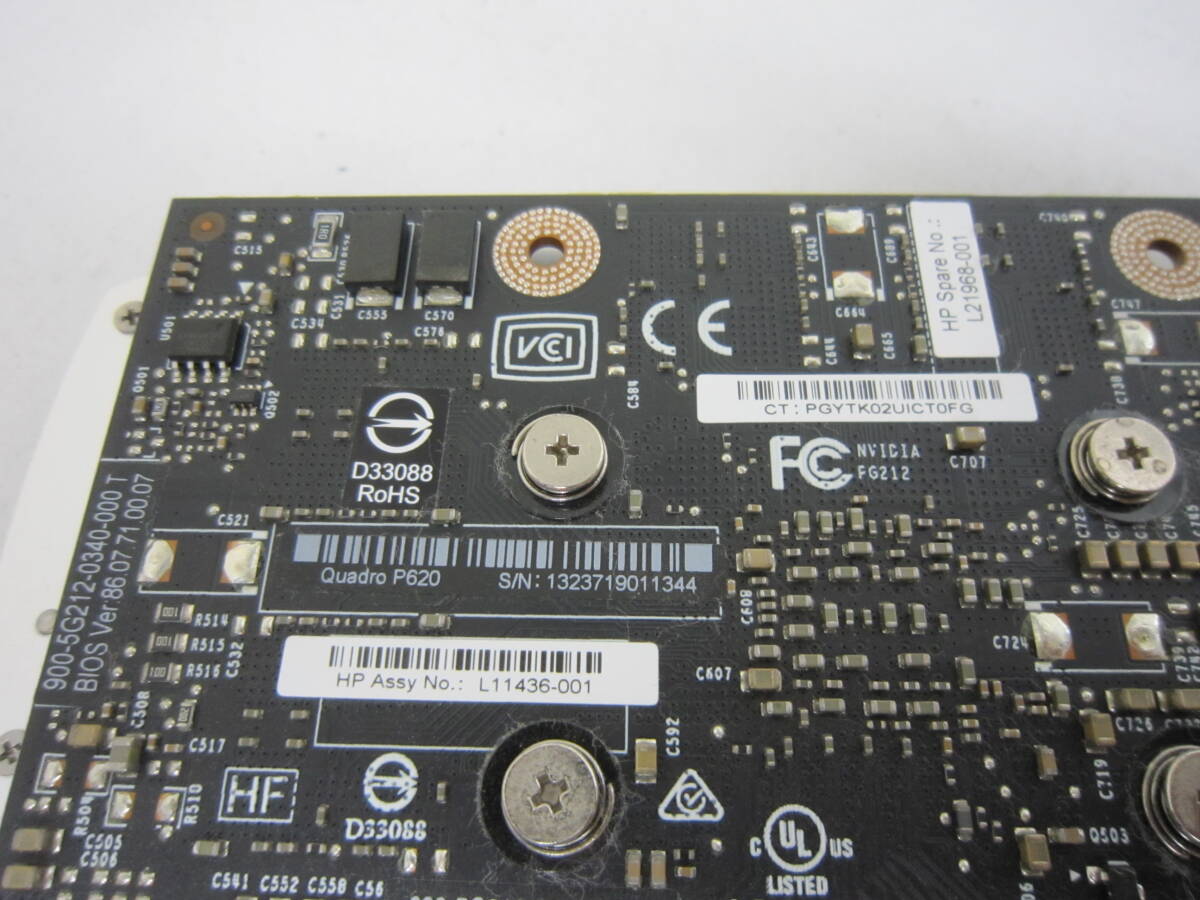 Yahoo!オークション - 3132 NVIDIA QUADRO P620 2GB ロープロファイル