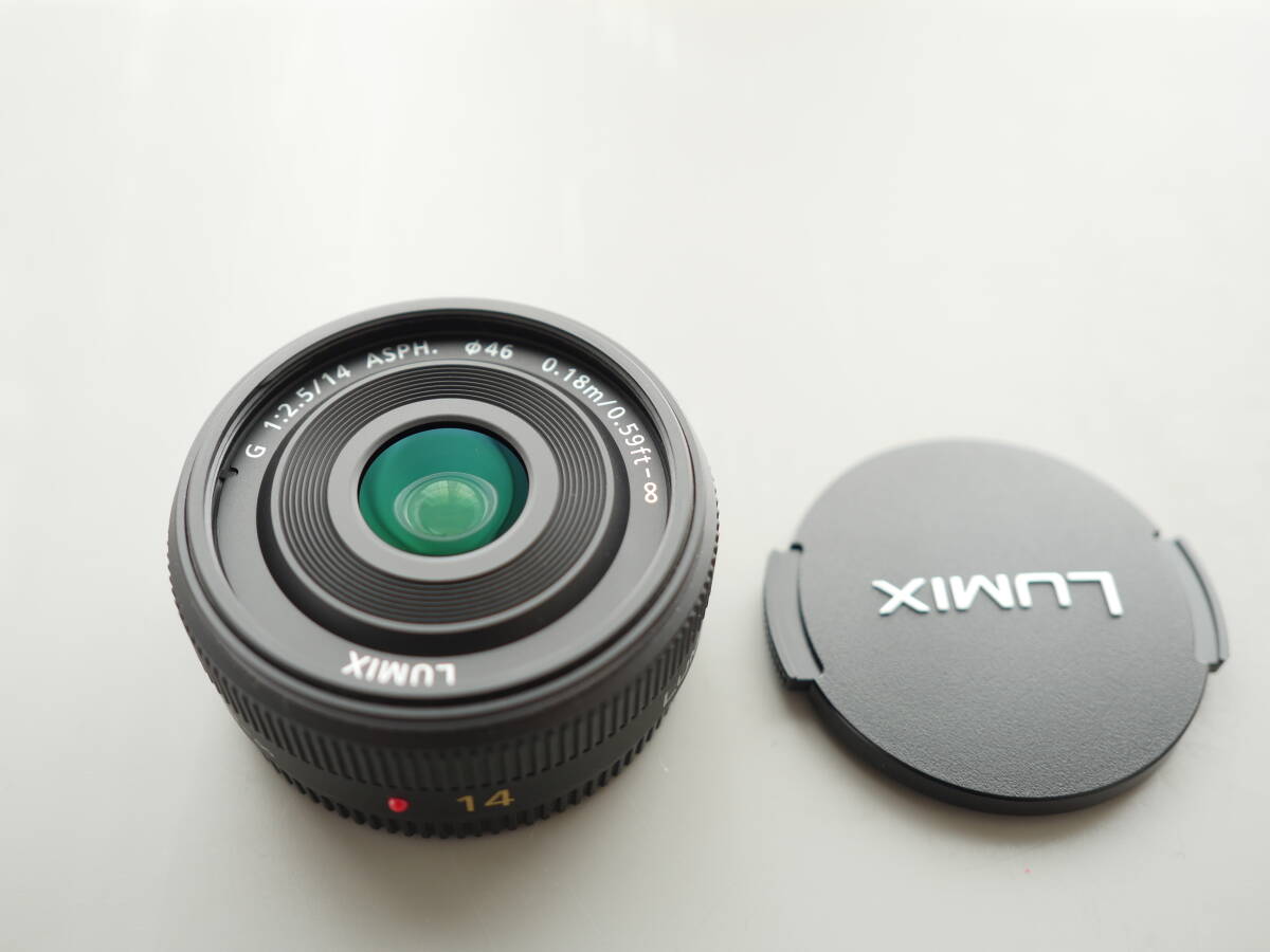 Yahoo!オークション - LUMIX G 14mm/F2.5 ASPH. H-H014 panasonic ルミ...