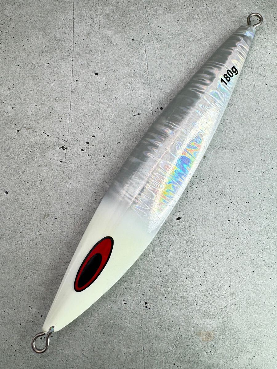 Yahoo!オークション - ダイワDAIWA FKジグ 180g MGシルバーグローヘッ...