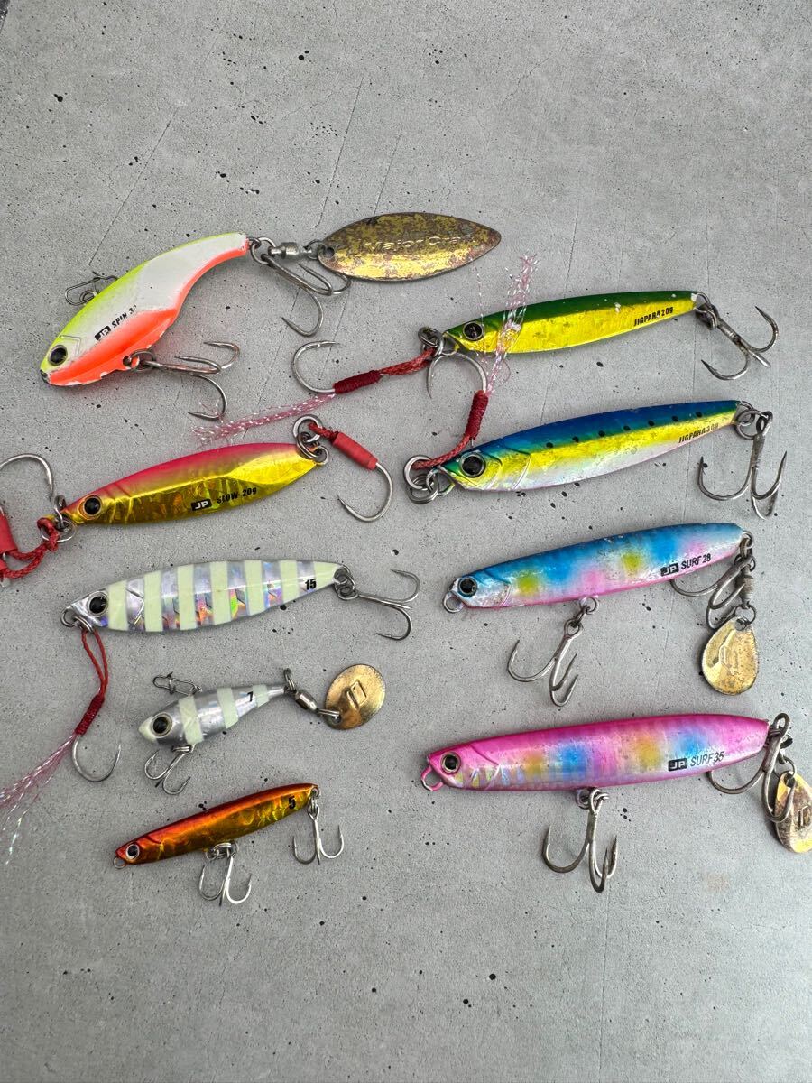 Yahoo!オークション - 9点セット メジャークラフト ジグパラシリーズ 2...