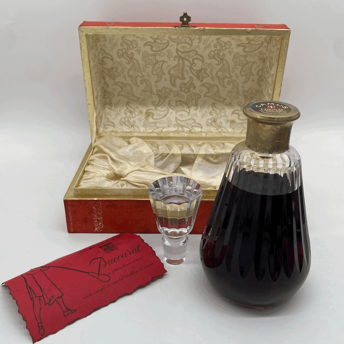 Yahoo!オークション - 【y00197】1円〜 未開栓 カミュ カラフェ バカラ...