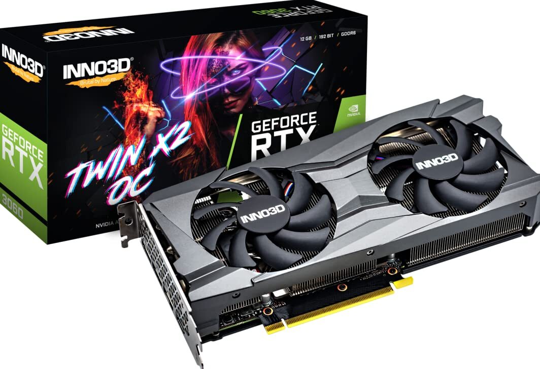 Yahoo!オークション - Inno 3D GeForce RTX 3060 Twin X2 OC N30602-12...
