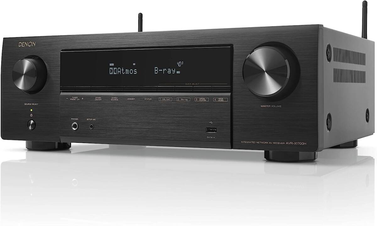 Yahoo!オークション - デノン Denon AVR-X1700H AVサラウンドレシーバ...