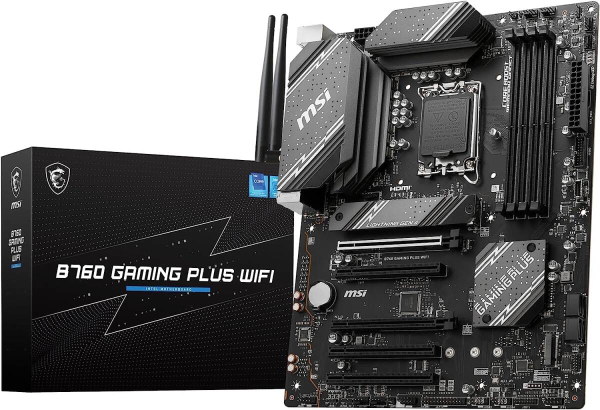 Yahoo!オークション - MSIマザーボード B760 GAMING PLUS WIFI DDR5 第...