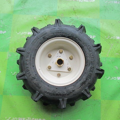 Yahoo!オークション - 愛知 S39 オーツ タイヤ 13X3.5 6 丸軸 1本 自宅...