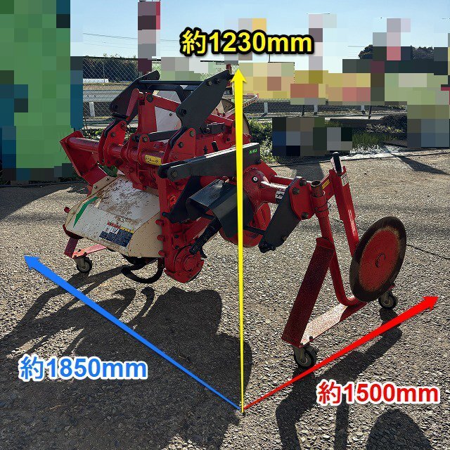 Yahoo!オークション - 栃木 ササキ 畦塗機 RB301 ライデン Wスピン Bヒ...