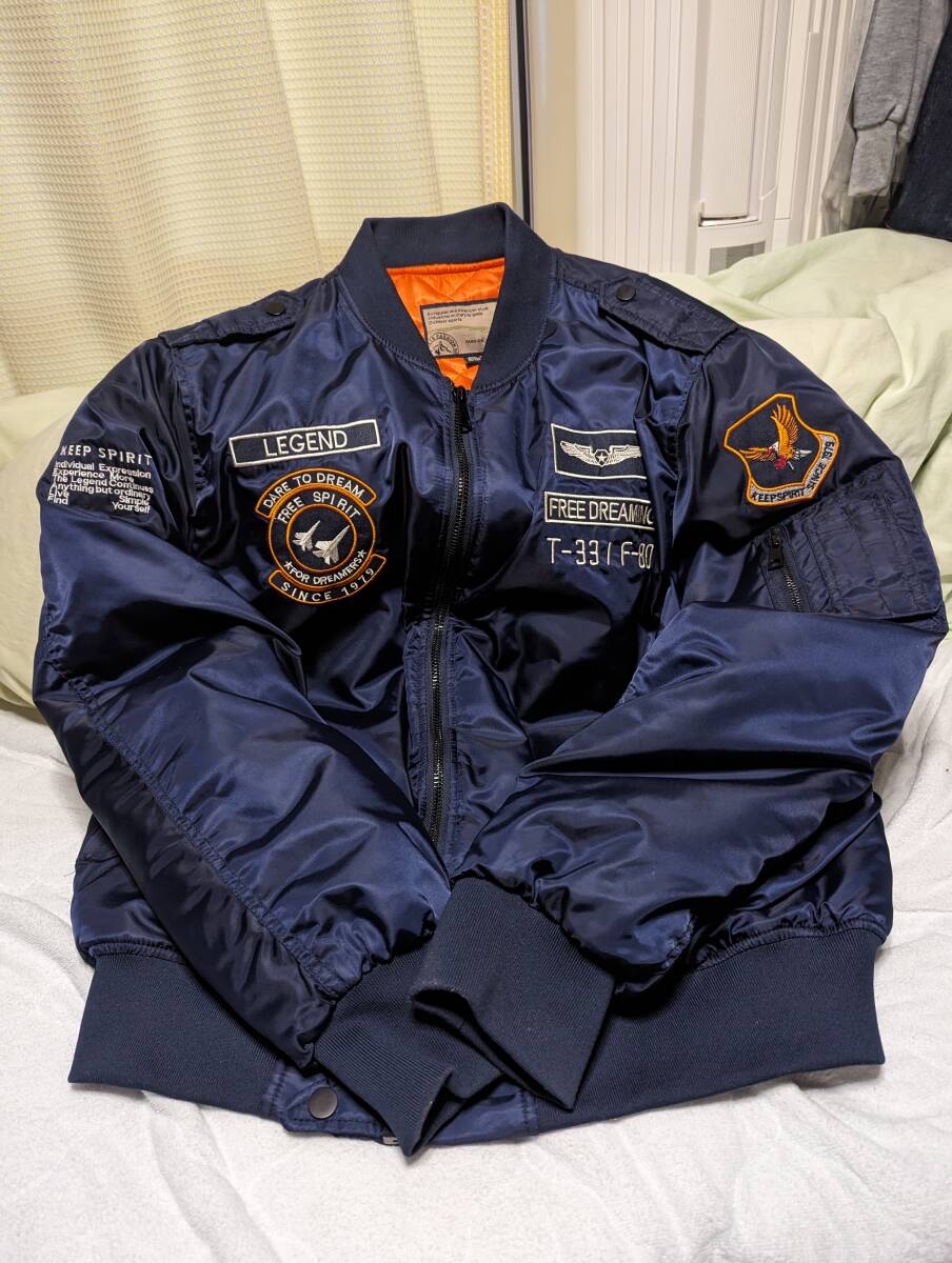 Yahoo!オークション - MA−1 フライトジャケット 5XL