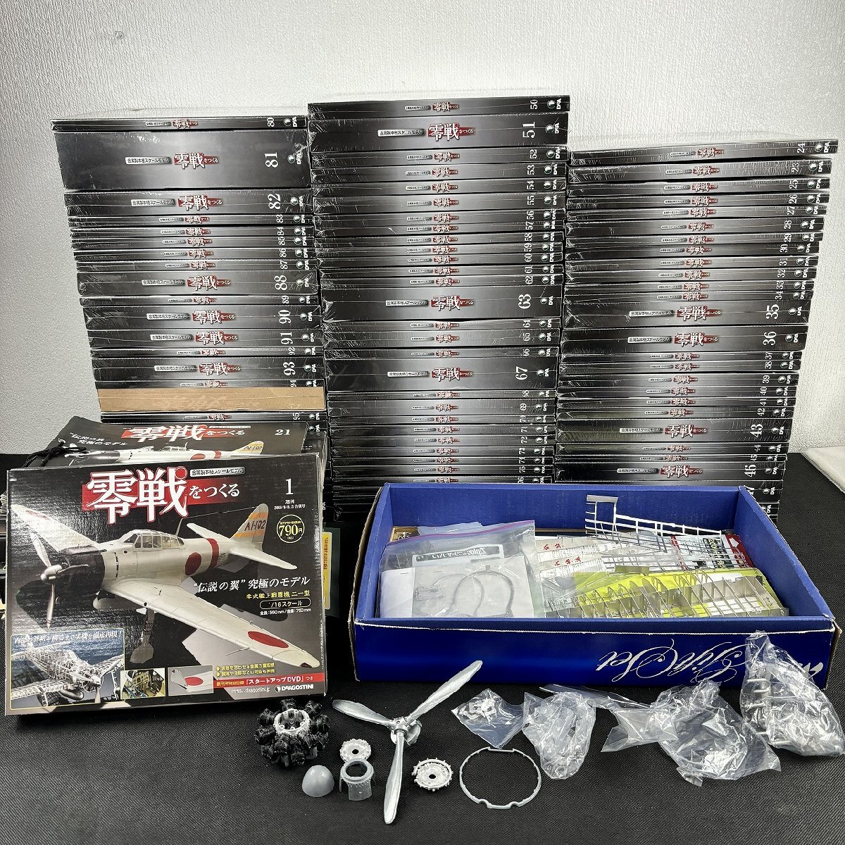 Yahoo!オークション - 長 K667/デアゴスティーニ 零戦をつくる 全100号...