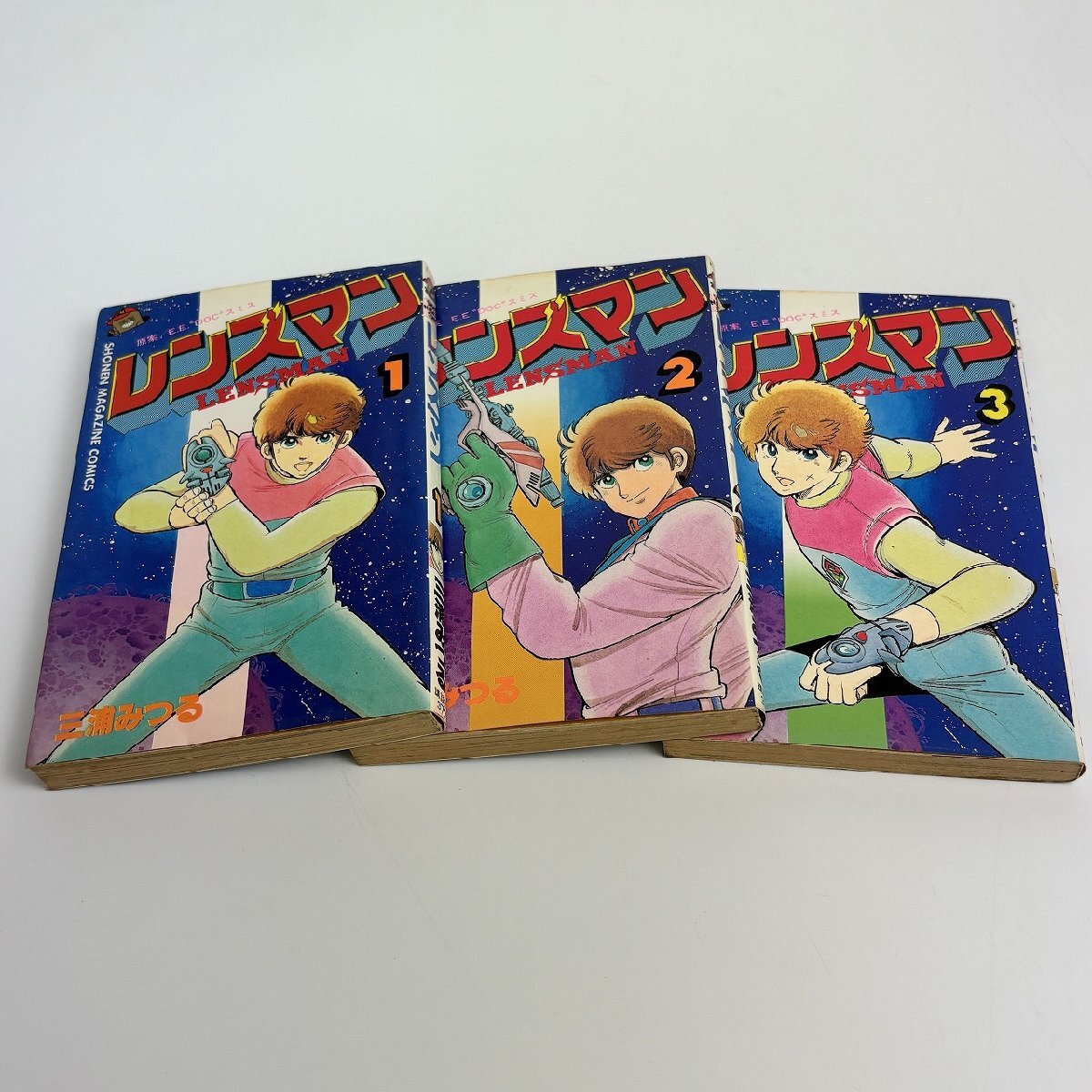 Yahoo!オークション - 長 K57/レンズマン 全3巻揃/昭和60年 初版/三浦...