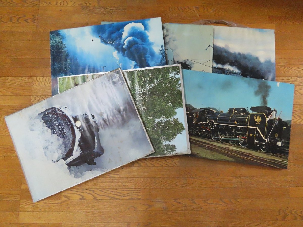Yahoo!オークション - 長 Y702/鉄道パネル写真 計6点セット/蒸気機関車...