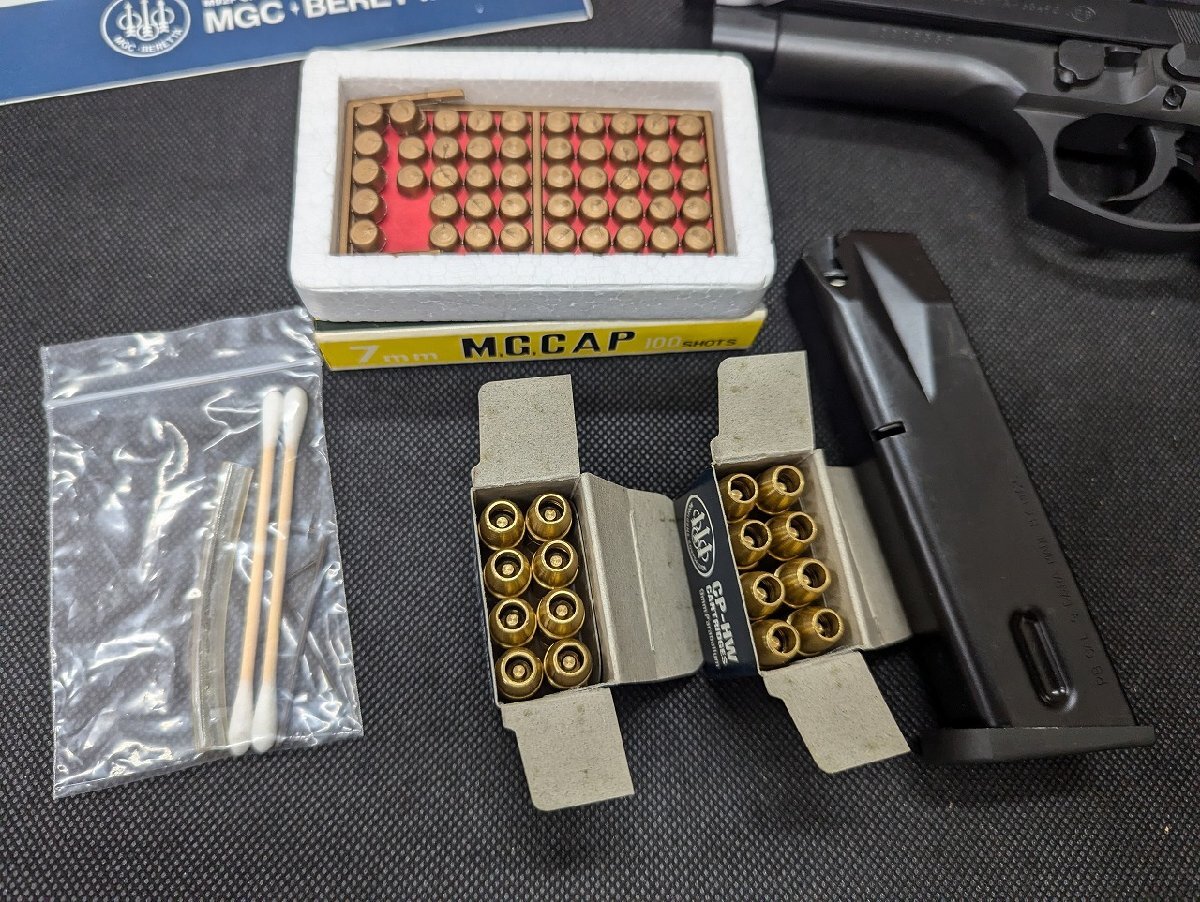 Yahoo!オークション - 長 M924/【MGC BERETTA ベレッタ M92F モデルガ...