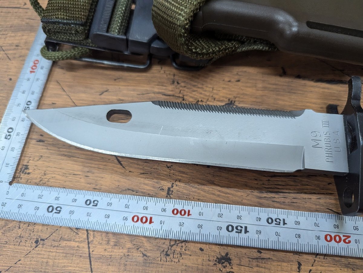 Yahoo!オークション - 長 M922/BUCK KNIVES バック/ M9 PHROBISⅢ BAYO...