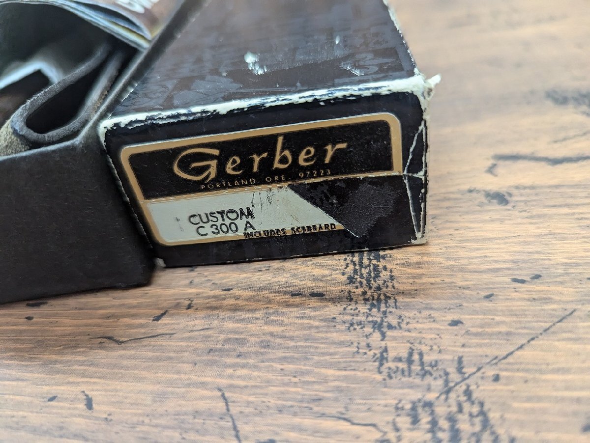 Yahoo!オークション - 長 M904/GERBER ガーバー/ C300A Drop Point Bla...