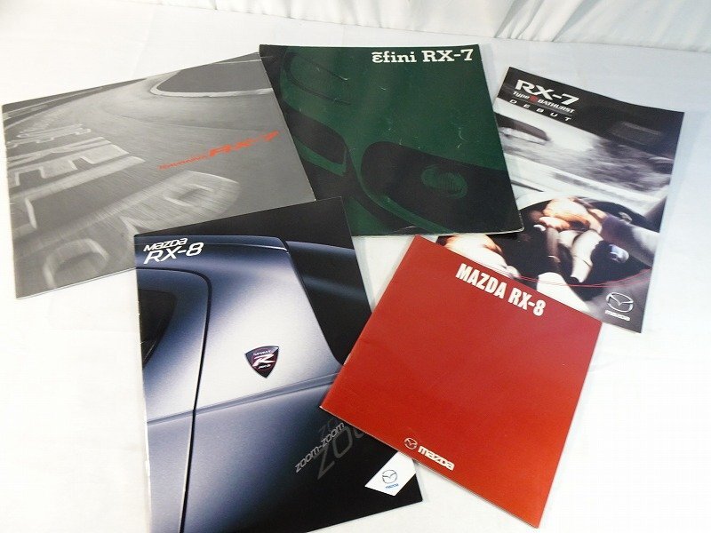 Yahoo!オークション - 東 Nwd151/MAZDA 旧車カタログ 5冊 RX-7 / RX-8 ...