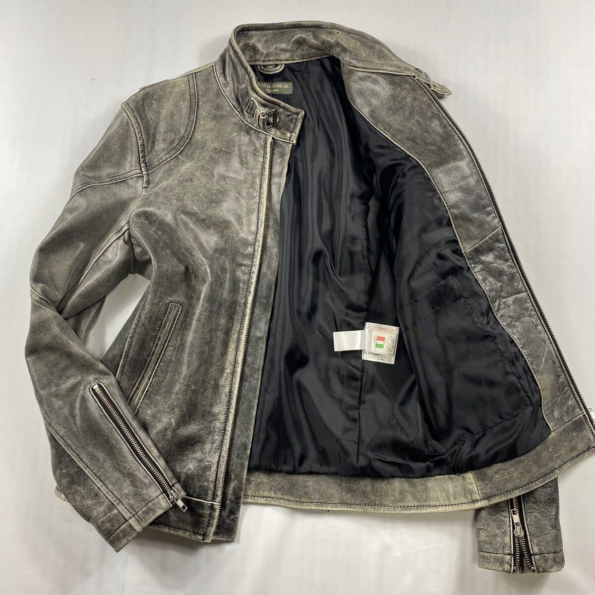 WIND ARMOR レザージャケット ウインドアーマー ライダース M WIND ARMOR レザージャケット ウインドアーマー ライダース M