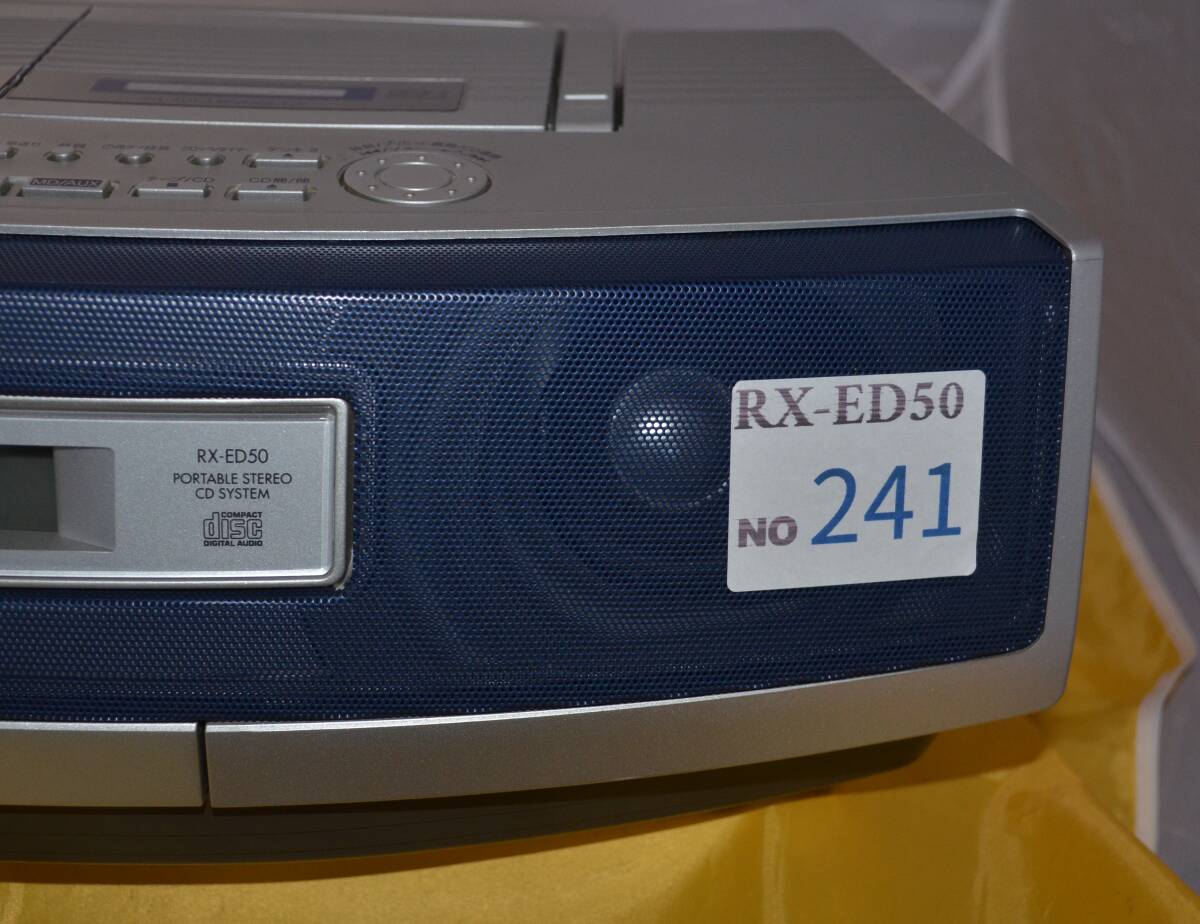 Yahoo!オークション - Panasonic CDダブルラジカセ RX－ED50 (管理...