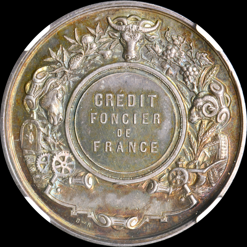 Yahoo!オークション - 土終 【NGC MS62】1852 フランス ジェトン銀貨 ...