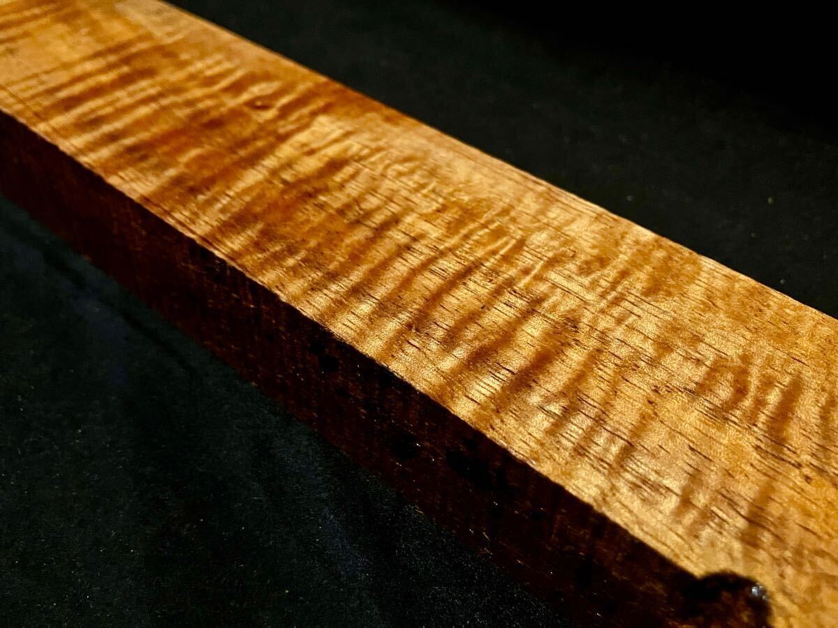 Yahoo!オークション - 最高級3Aグレードハワイアンカーリーコア L269×...