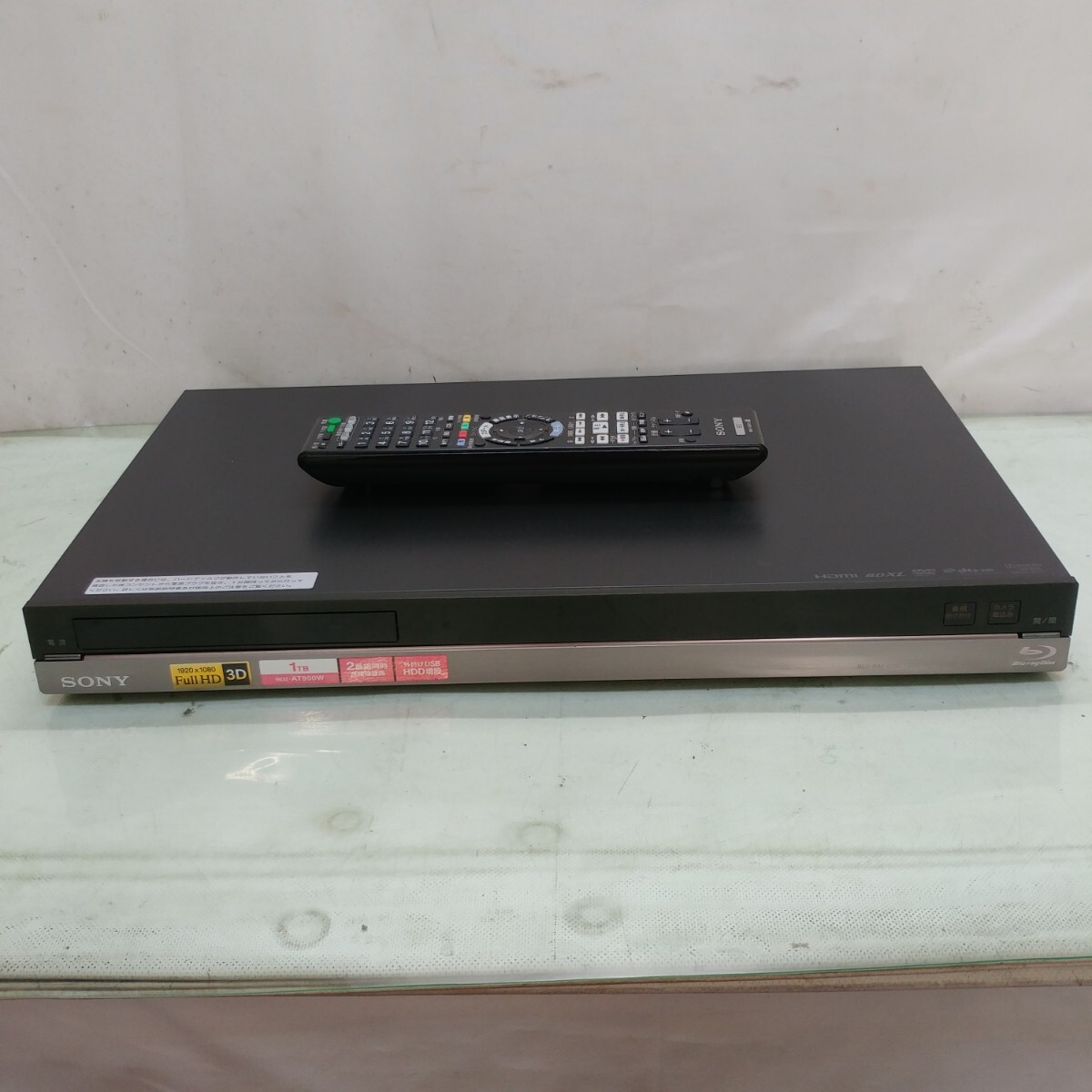 Yahoo!オークション - ソニー/SONY HDD/BDレコーダー BDZ-AT950W 1TB 2...