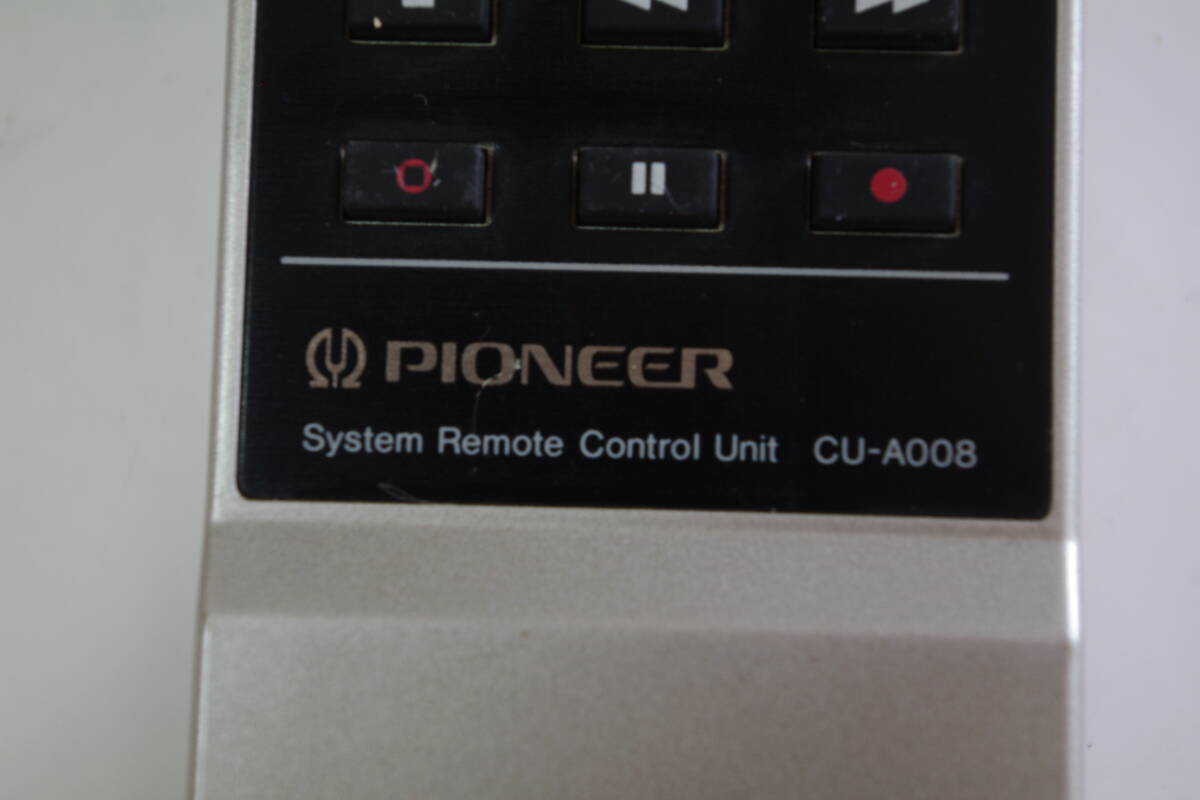 Yahoo!オークション - PIONEER CU-A008 ミニコンポ用 リモコン A-C3 パ...