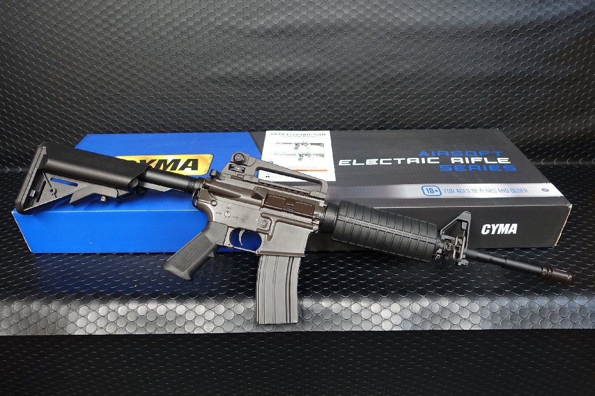 Yahoo!オークション - CYMA M4A1 メタルボディー 電動ガン
