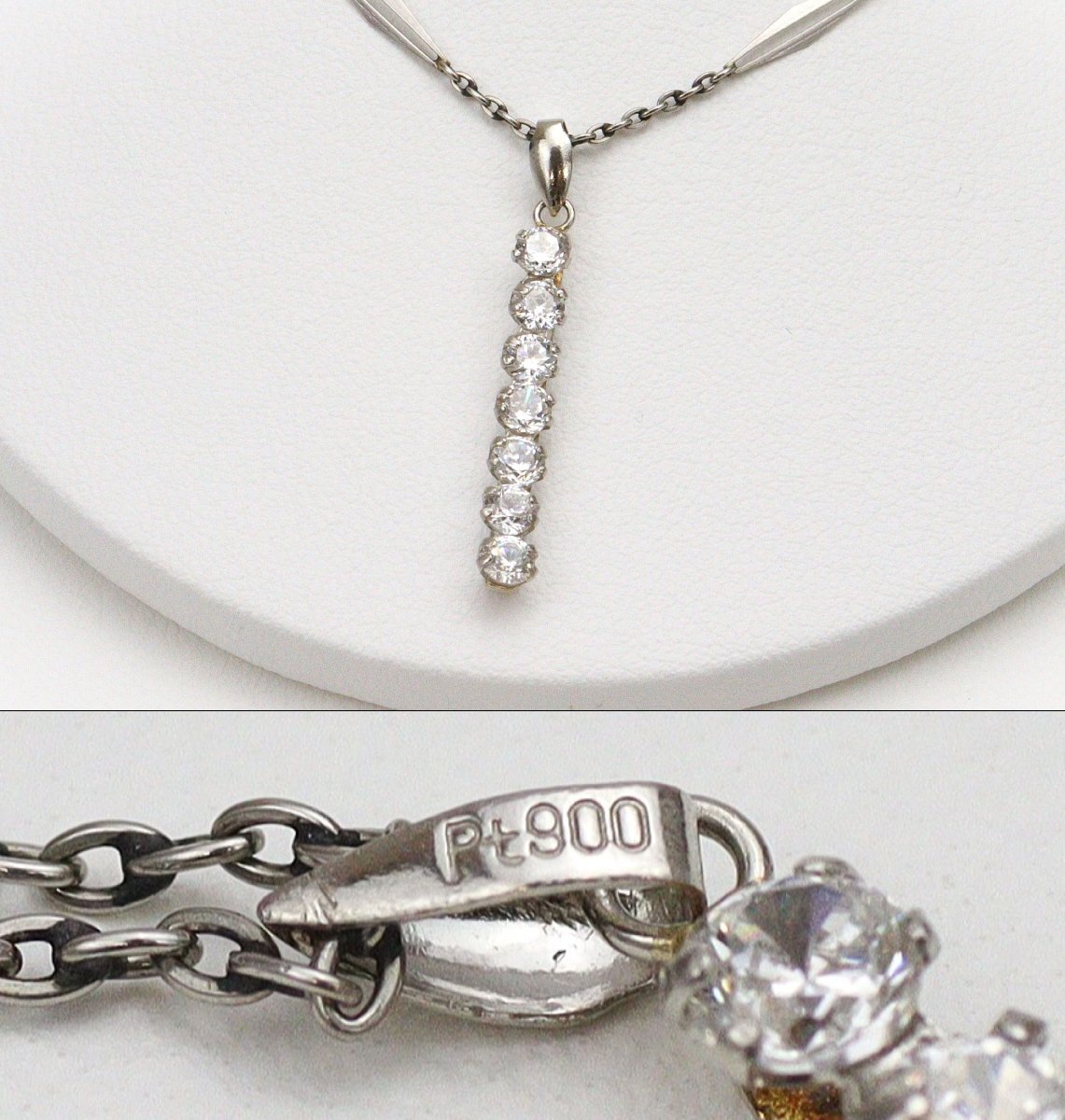 Yahoo!オークション - おたからや Pt850・Pt900・Pm 刻印ジュエリー5点...