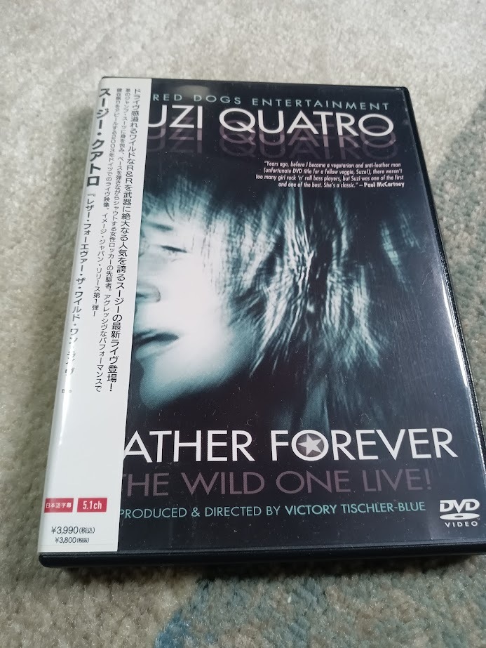 Yahoo!オークション - スージー クアトロ SUZI QUATRO レザーフォーエ...
