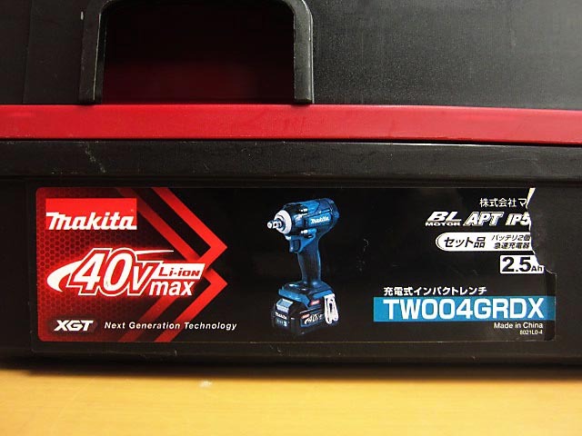 Yahoo!オークション - makita マキタ 40v 充電式 インパクトレンチ TW0...