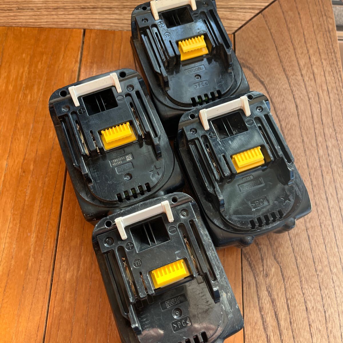 Yahoo!オークション - マキタBL1430 バッテリー 4個 ジャンク品