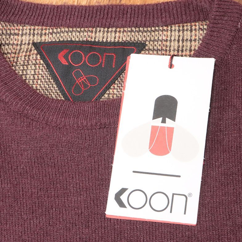 Yahoo!オークション - 1円/秋冬/Koon/Mサイズ/丸首ニット あたたか ウ...