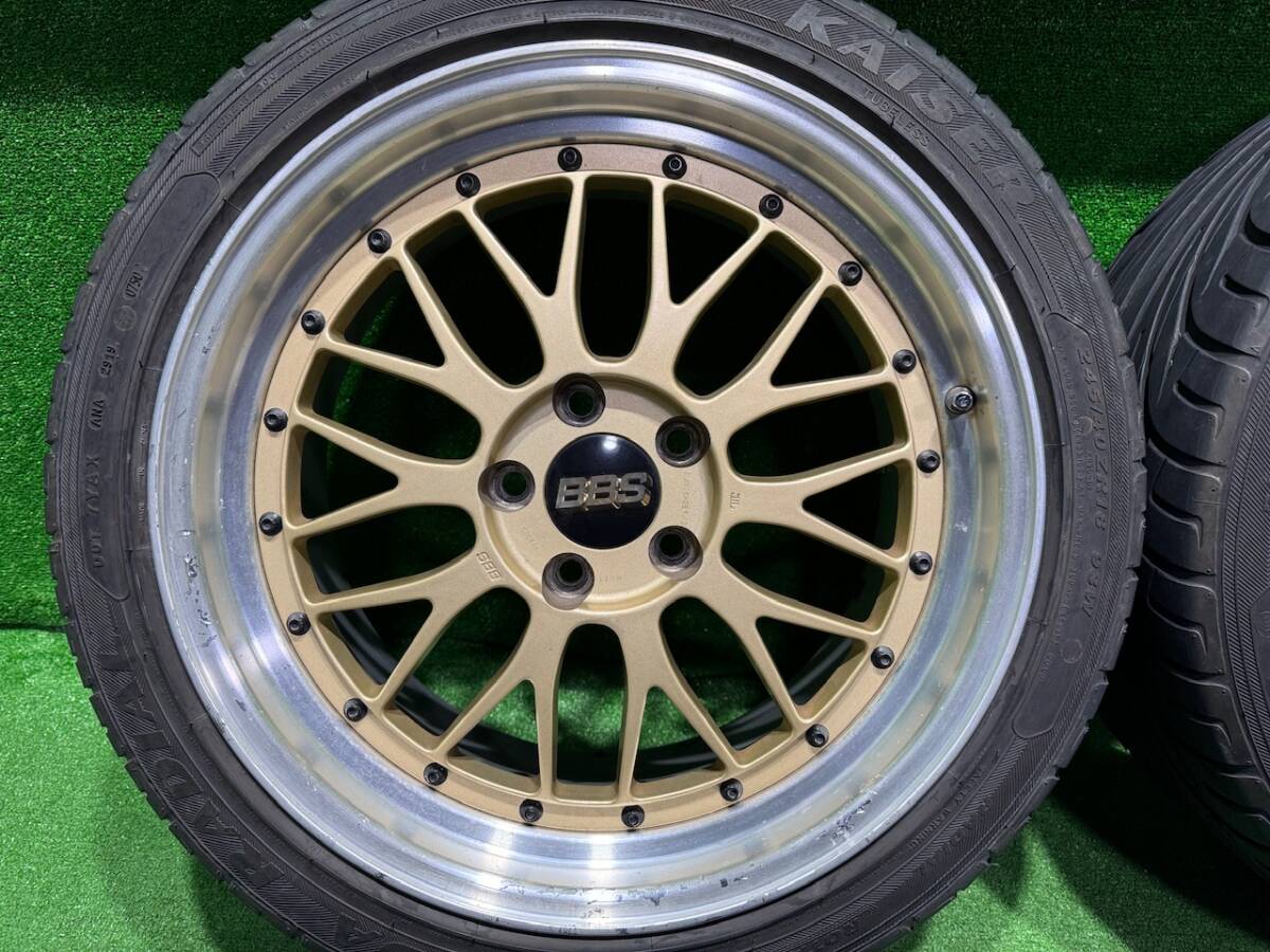 Yahoo!オークション - BBS LM 18インチ 245/40ZR18 225/45R18 5H PCD11...