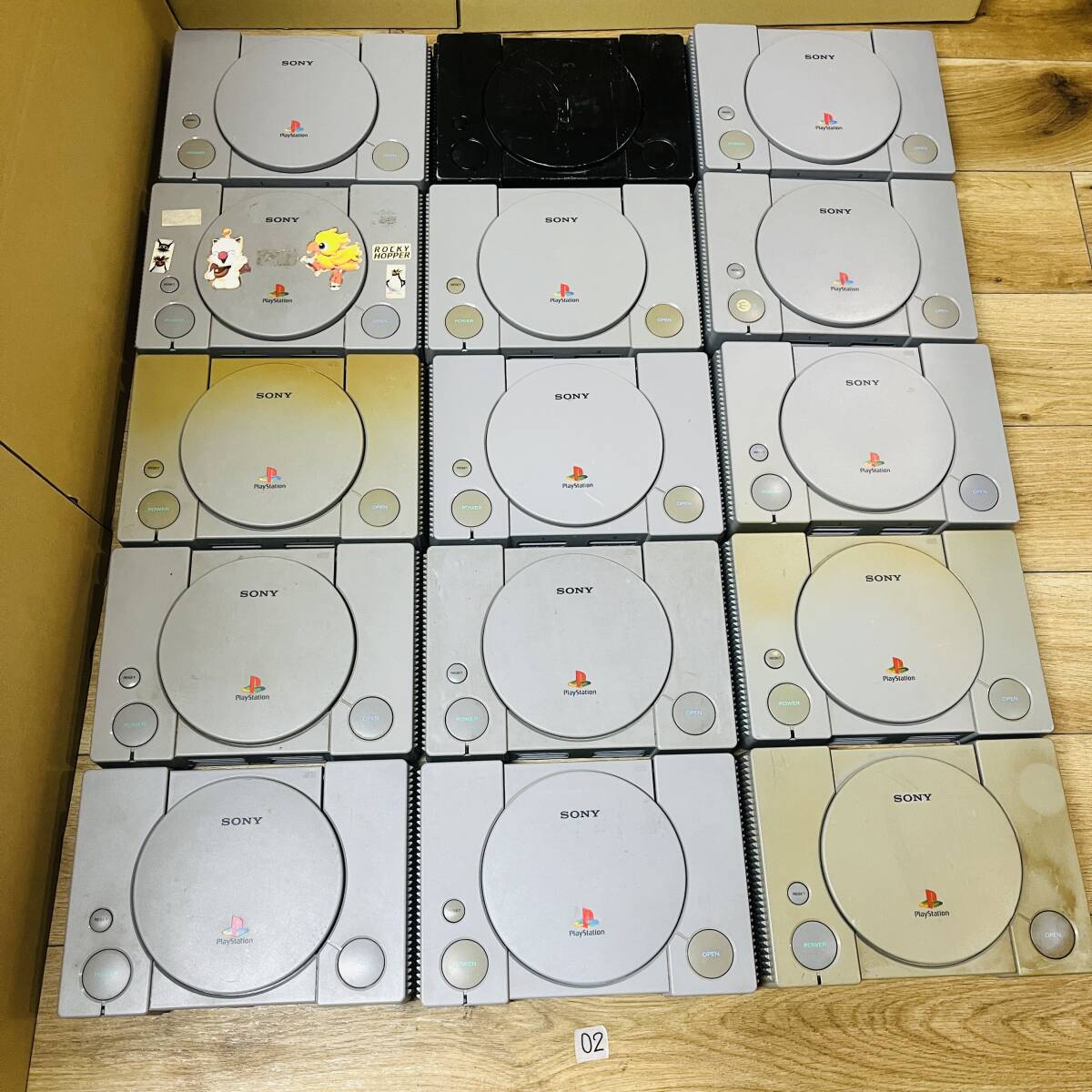 Yahoo!オークション - (ヤ)02 【35台まとめ】プレイステーション plays...