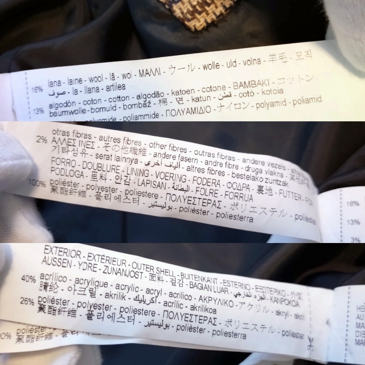 Yahoo!オークション - 超希少3L ザラ【圧倒的高級感】ZARA チェスター...