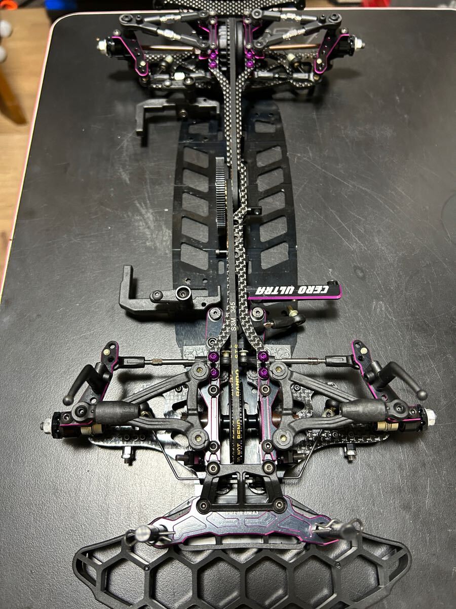 Yahoo!オークション - 3racing cero ultraV2 アルミシャーシ仕様です ...