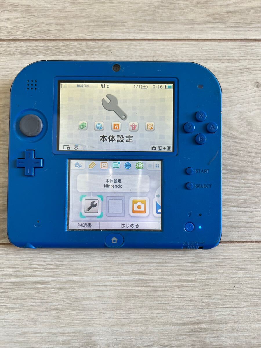 Yahoo!オークション - 2DS 任天堂 ニンテンドー2DS ブルー