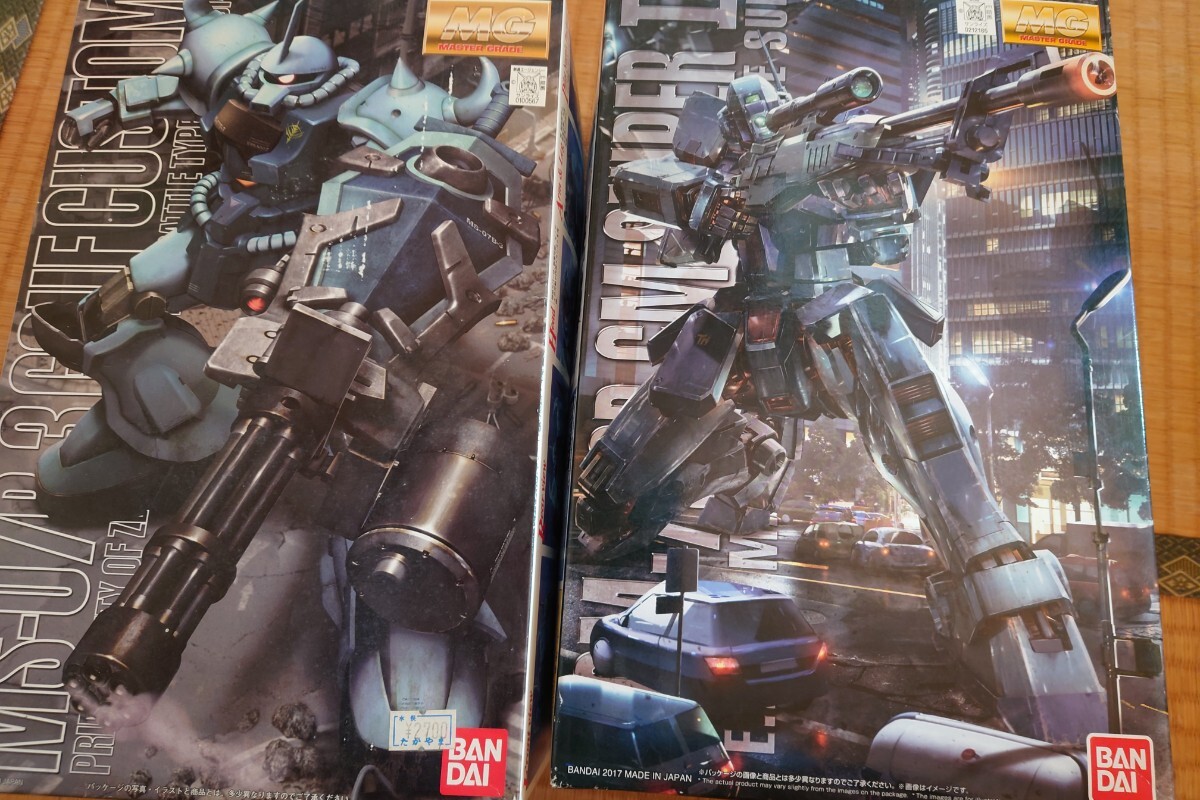 Yahoo!オークション - 訳ありMGグフカスタムとEz8ガンダムのセット