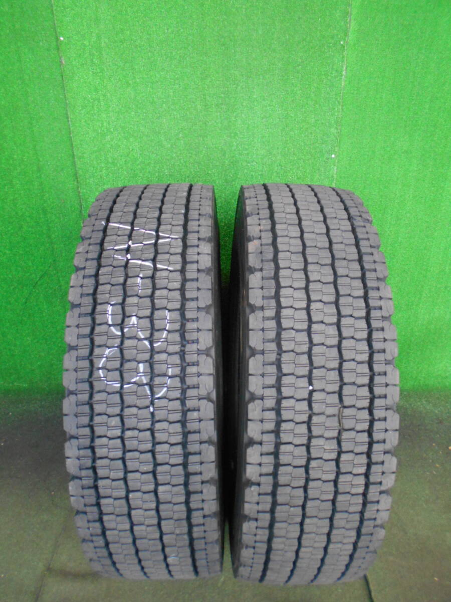 Yahoo!オークション - N-33 295/80R22.5 153/150J BS W905 バリ山 2本s...