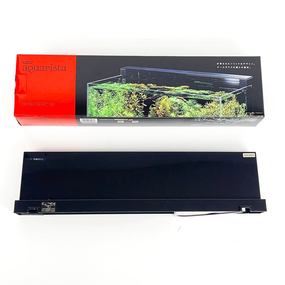 未使用品 GEX ジェックス 60cmオールガラス水槽専用 ガラスNEOフィルター Ga GLASS CUSTOM 600 グラスカスタム600 AQUARISTA [E1191 ...